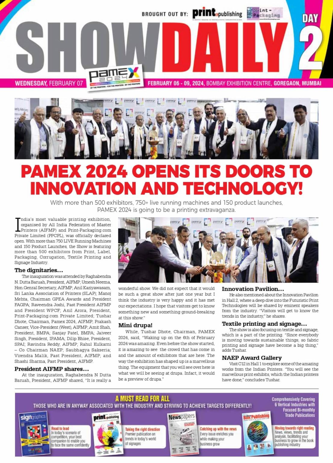 Home - PAMEX 2026 - Premier Printing Exhibition of India